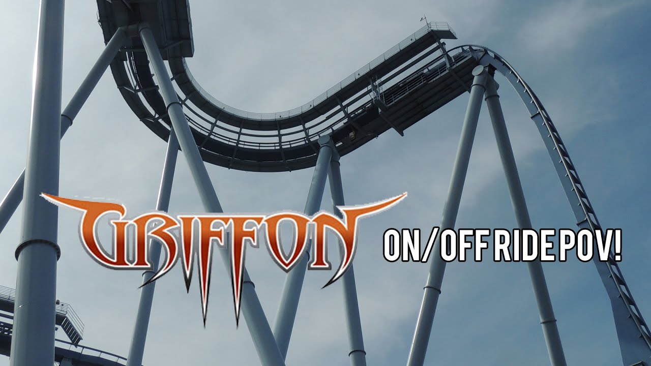 Griffon AWESOME On/Off Ride Front Row POV Busch Gardens Williamsburg ...