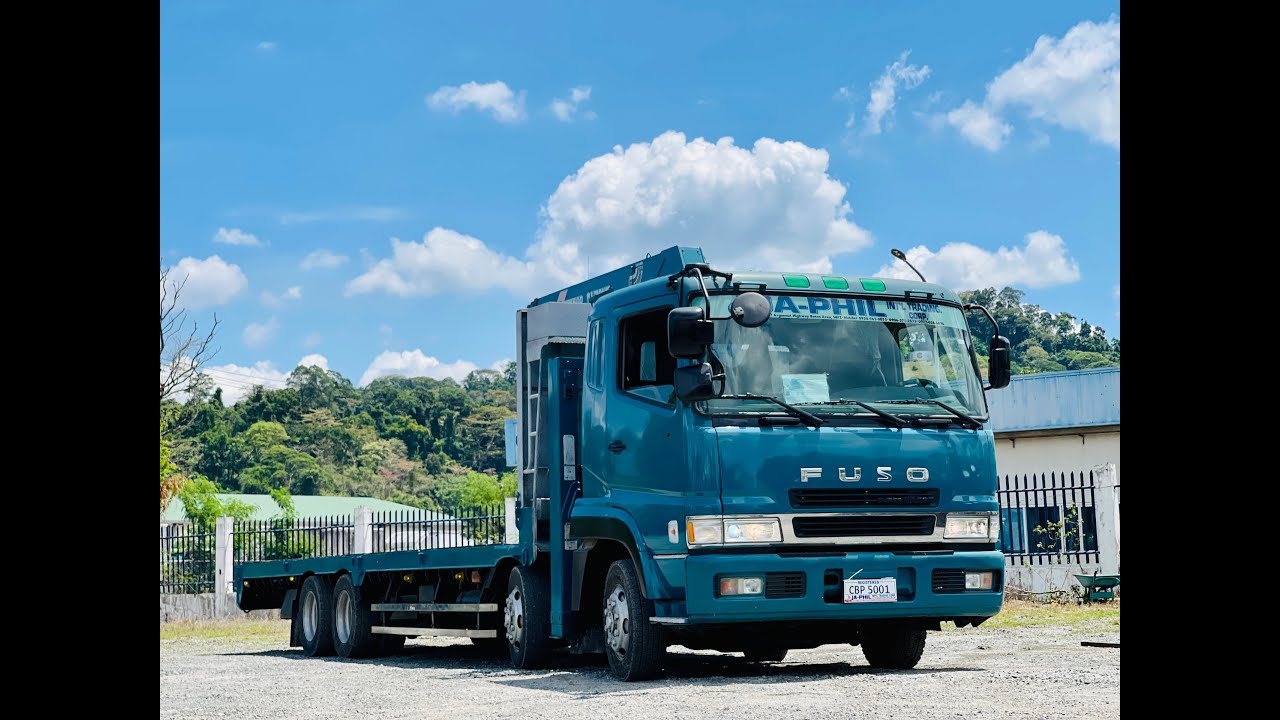 MITSUBISHI FUSO SUPERGREAT 12W SELF-LOADER WITH BOOM AND WINCH 8M20 ...