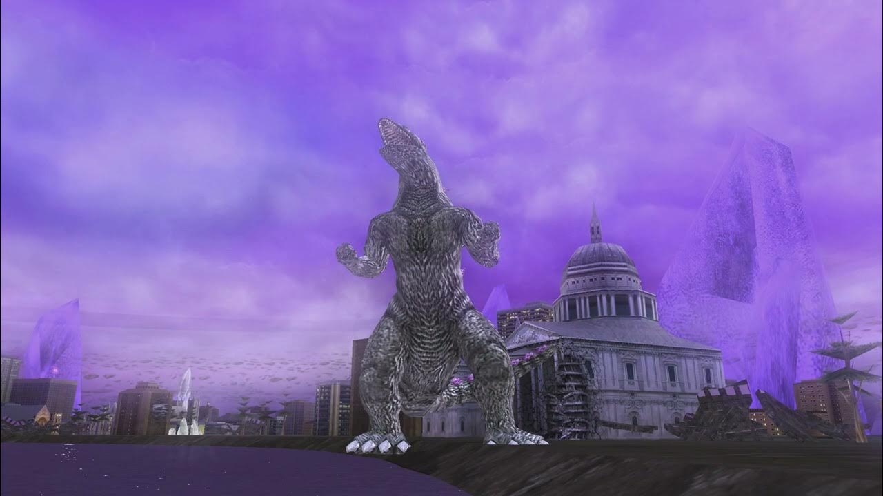 Godzilla: Unleashed Godzilla 2000 vs King Ceaser (Hard) - YouTube