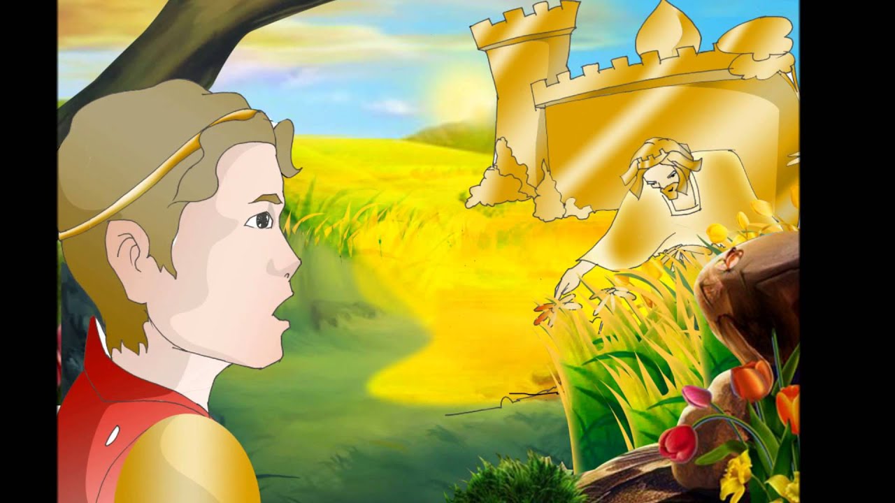 golden touch animation - YouTube