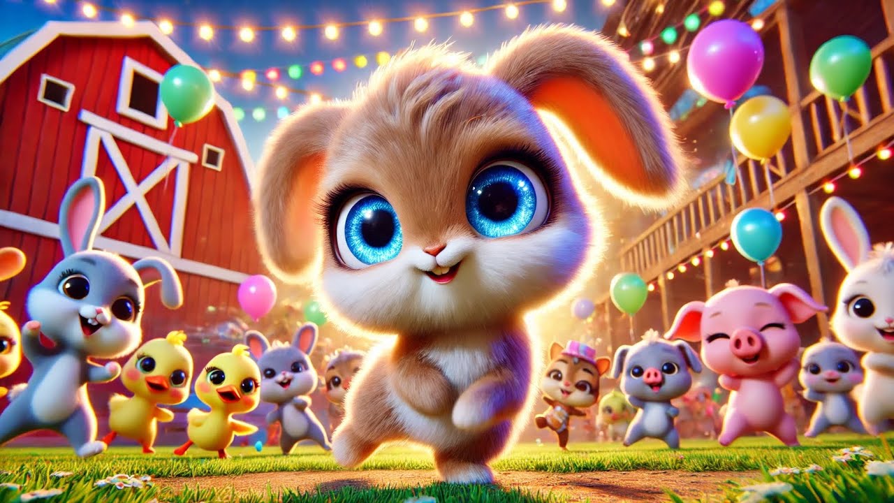 Hop and Dance With the Little Bunny | Fun Nursery Rhymes for Kids 2025 ...