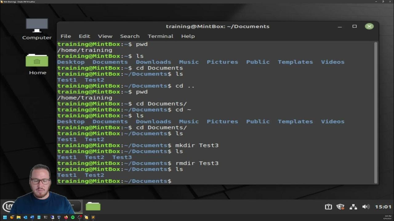 Basic Linux Commands (Mint) - YouTube