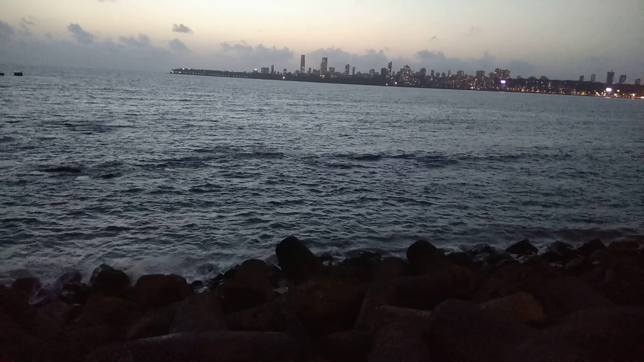Marine lines sea view - YouTube