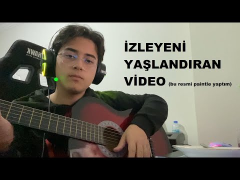 gitar öğrenmeye çalıştığım boş bir video..