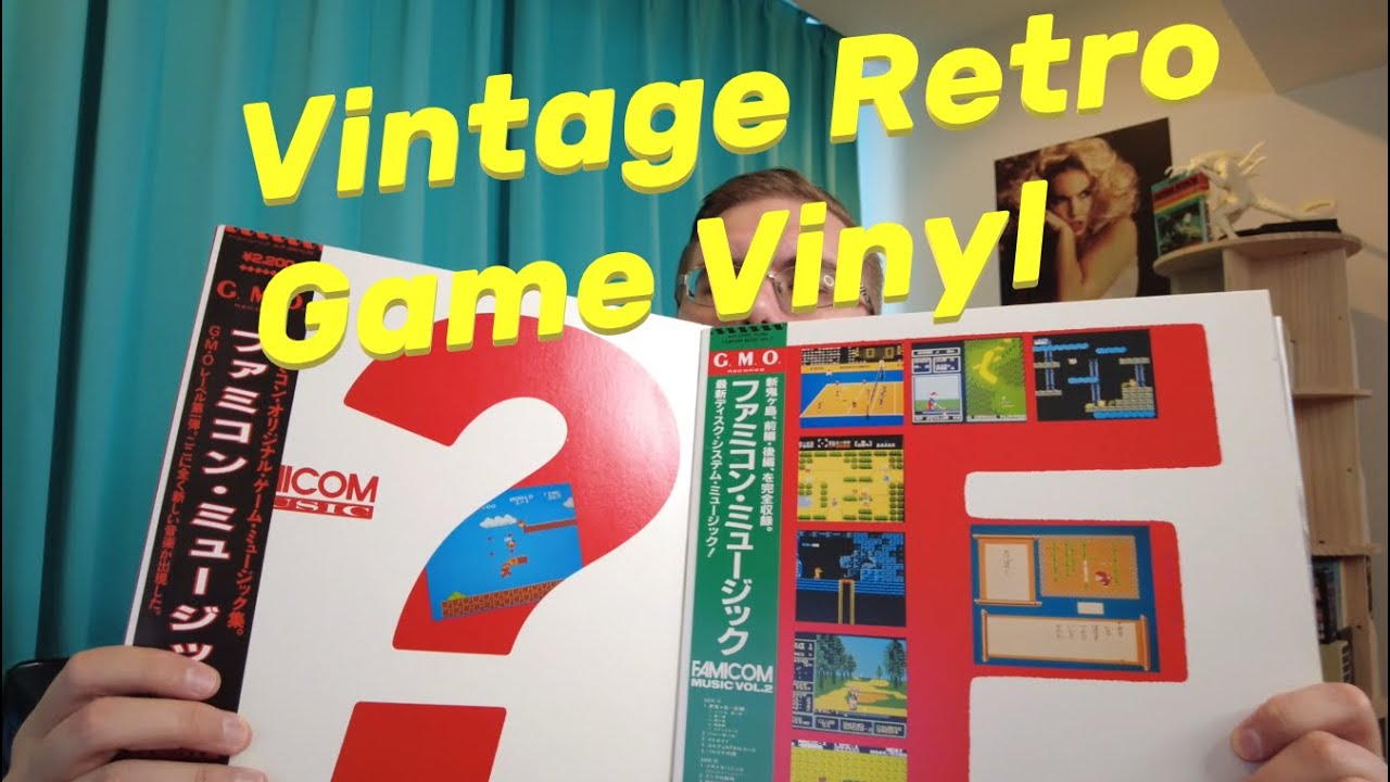 Vintage Video Game Vinyl by Nintendo, Sega, and more! - YouTube