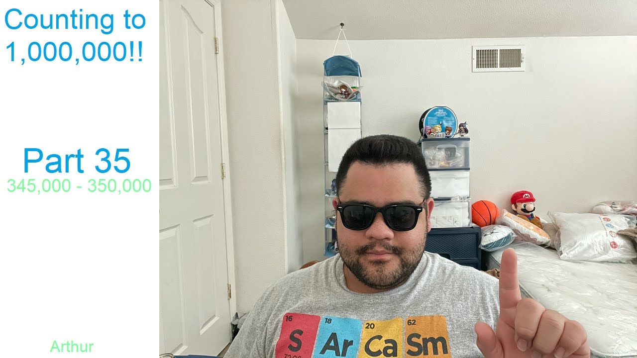 Counting to 1,000,000!! Part 35 of 100 - YouTube