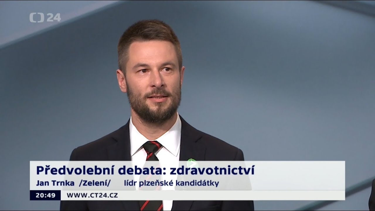 Jan Trnka (Zelení) o financování zdravotnictví - YouTube