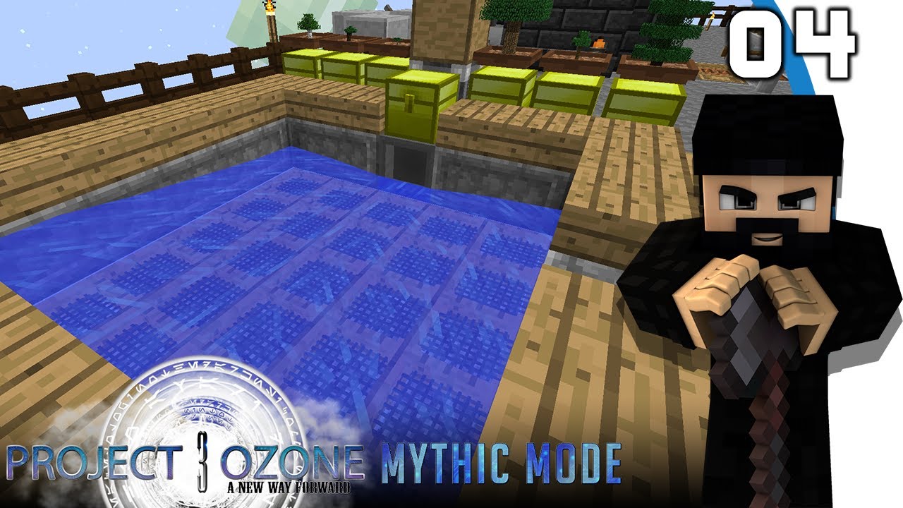 [Minecraft] Project Ozone 3 MYTHIC #04 - Auto Sieve [FR] - YouTube