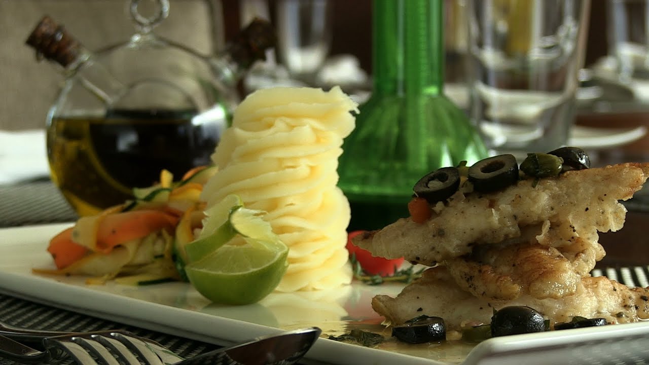 Indian Restaurant Special - Pan Fried John Dory At Apicius With Mini ...