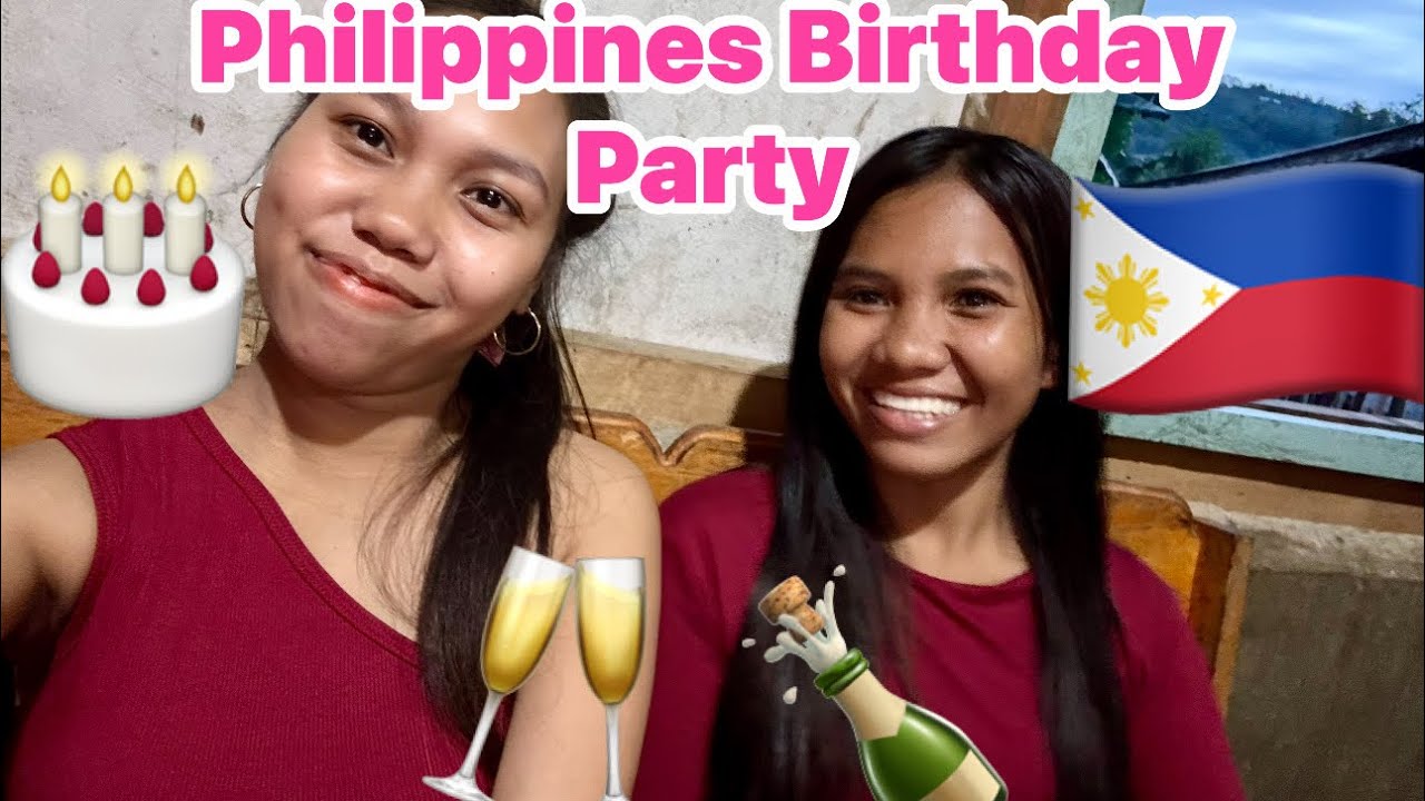 Philippines Birthday Party - YouTube