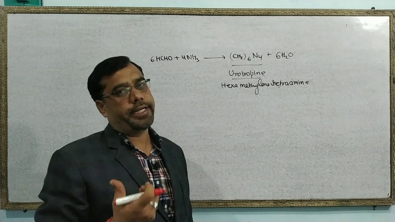 pgt chemistry preparation || what is urotropine || what is the ...