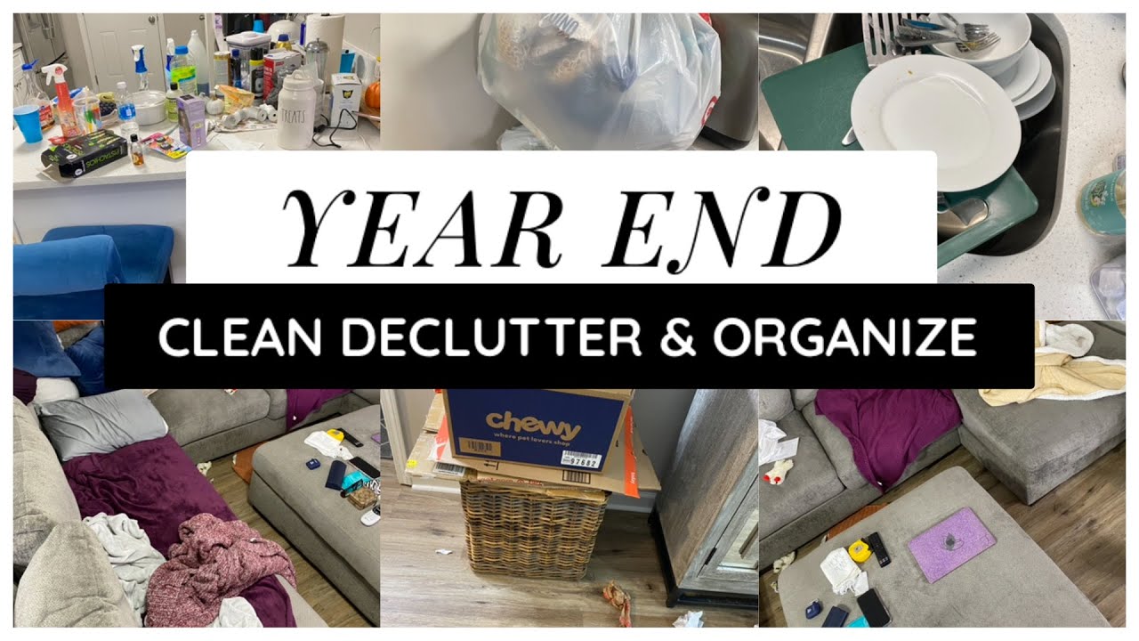 End Of Year Deep Clean With Me! | Deep Clean And Organize With Me ...