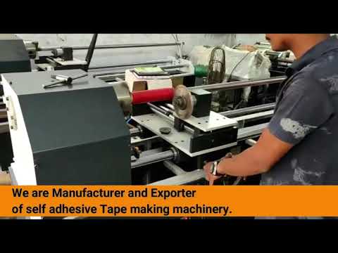 # Semi automatic pvc insulation tape cutting machine # , # semi ...