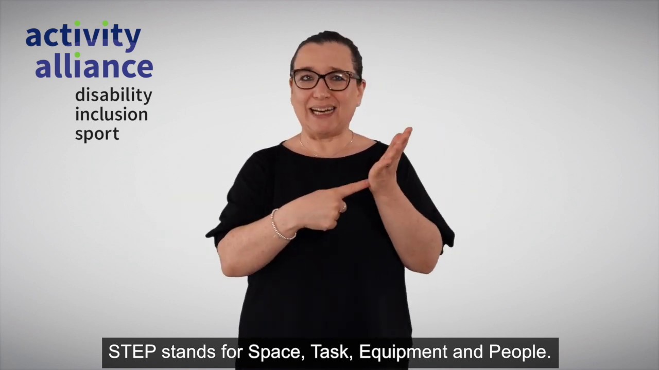 Adapting Activities with STEP - British Sign Language - YouTube