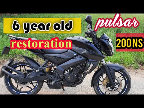 6 YEARS OLD | BAJAJ | PULSAR | 200 NS | RESTORATION | #PART2 | FULL ...