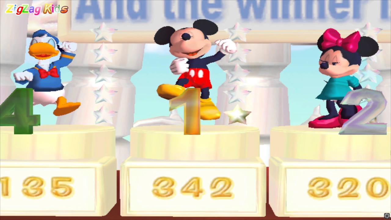 O Rato Mickey | Disney Party Mickey Wins! | Part 5 |@ZigZagGamerPT ...