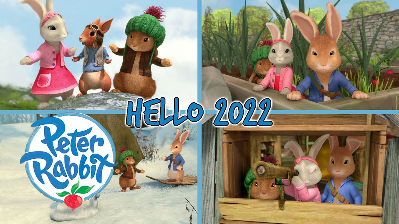 @OfficialPeterRabbit - Hello 2022! 🎆 | Happy New Year | Cartoons for ...