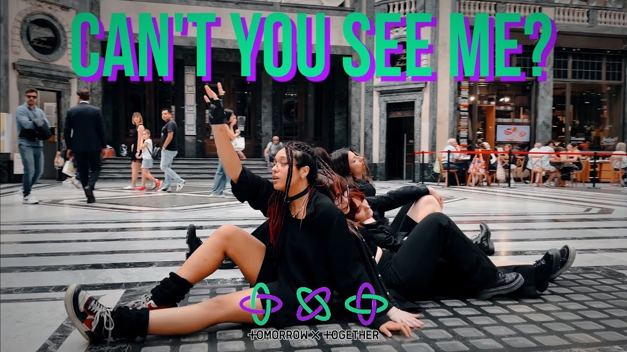 [KPOP IN PUBLIC | ONE TAKE] TXT-세계가 불타버린 밤, 우린...(Can't You See Me ...