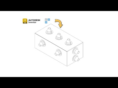 Sketch Driven Pattern in Autodesk Inventor - theory and practice