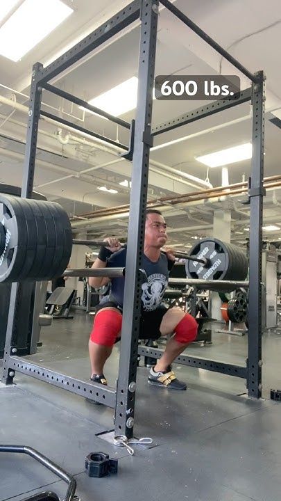 600 lb. squat @ 199 lbs. BW (TRIPLE BW) - YouTube