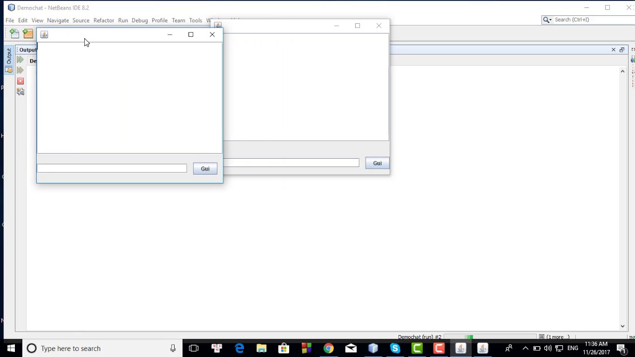 Demo sử dụng socket trong java - YouTube