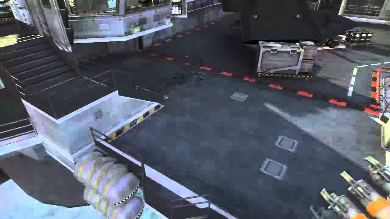 Across the map tomahawk on Carrier (BO2) - YouTube