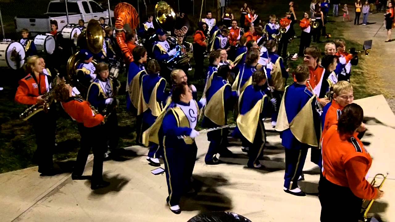 Southern Local Mighty Indian Marching Band & the Wellsville Tiger Band ...