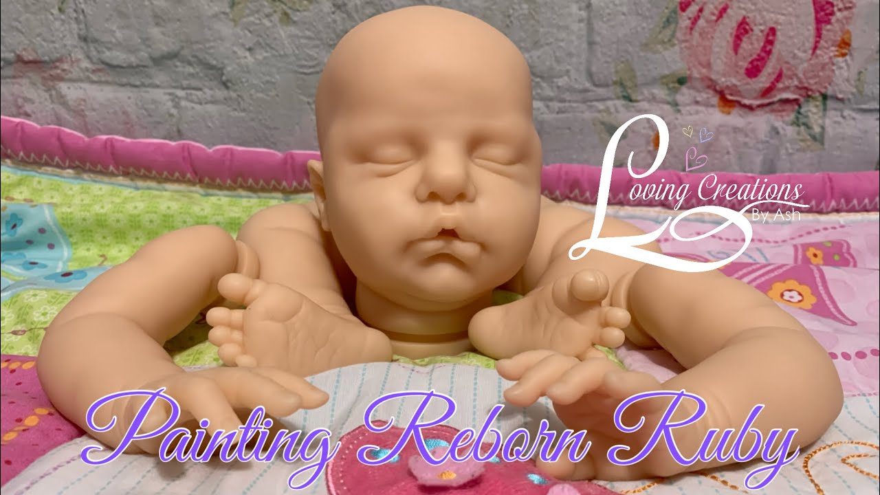 Painting Reborn Ruby - Loving Creations by Ash - Part 1 - YouTube
