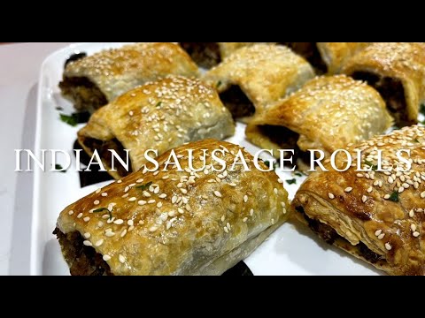 INDIAN SAUSAGE ROLLS - YouTube