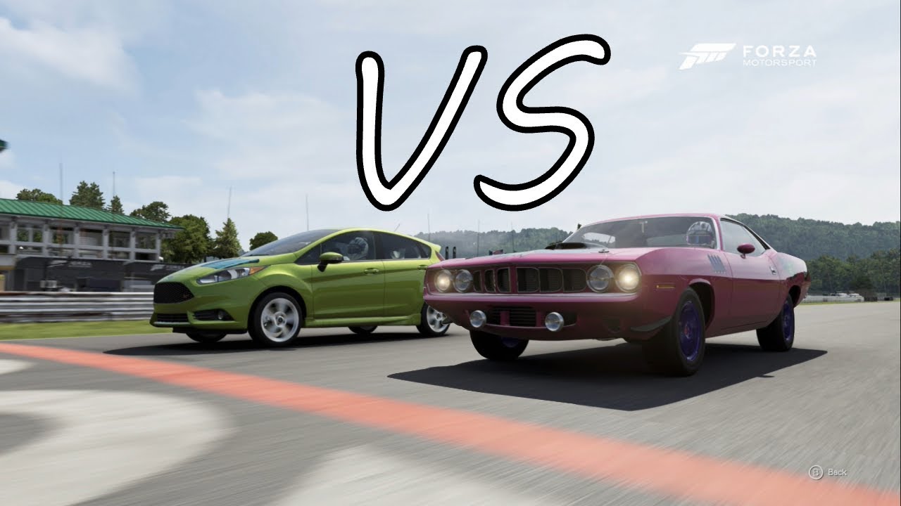 Barracuda vs Fiesta Showdown | Forza Motorsport 6 - YouTube