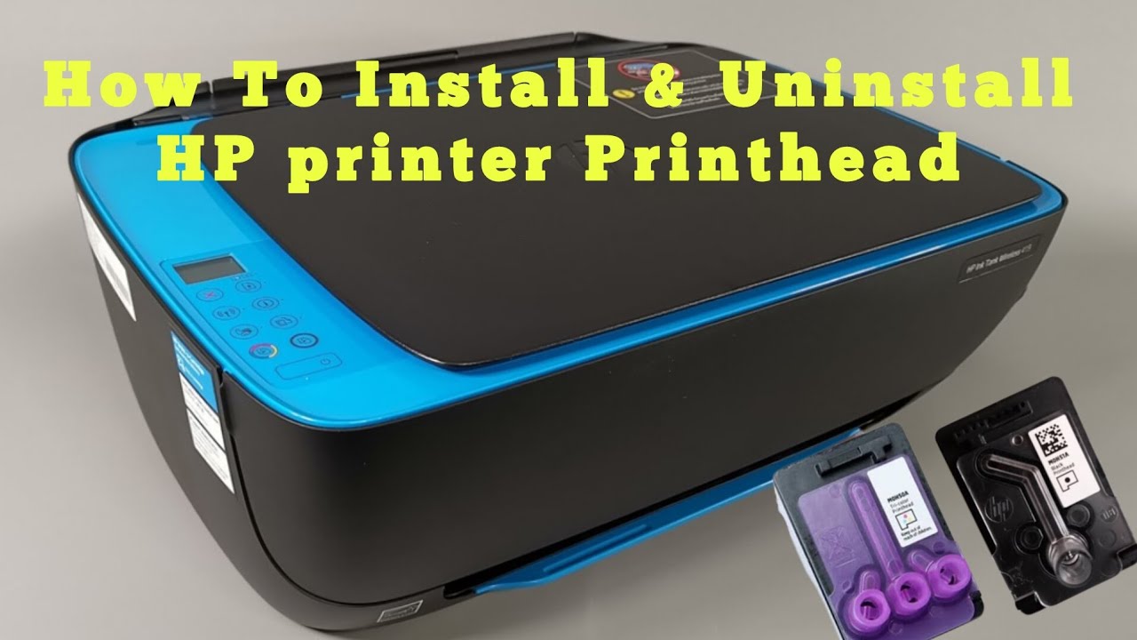 How to Change HP Printer Cartridge | HP Printer 🖨 के printhead को कैसे ...