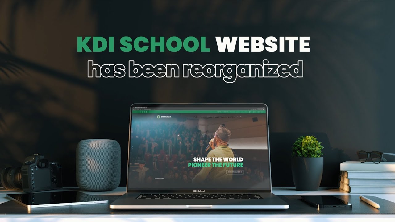 [KDI School] Brand New Website has come - YouTube