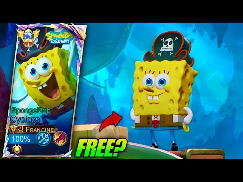 FINALLY CYCLOPS SPONGEBOB SKIN IS FINALLY HERE! 😱(THE BEST FREE SKIN EVER?!)