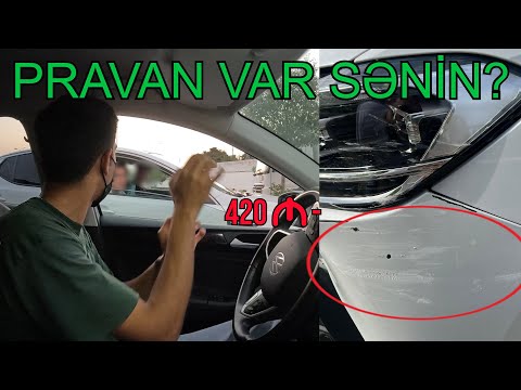 İLK DƏFƏ MAŞIN SÜRDÜM!​