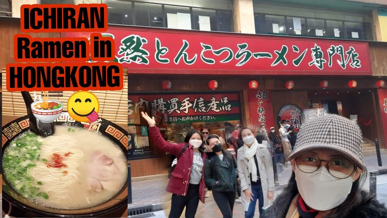 The Legendary ICHIRAN Ramen in Causeway Bay 🍜#hongkong #ramennoodles # ...