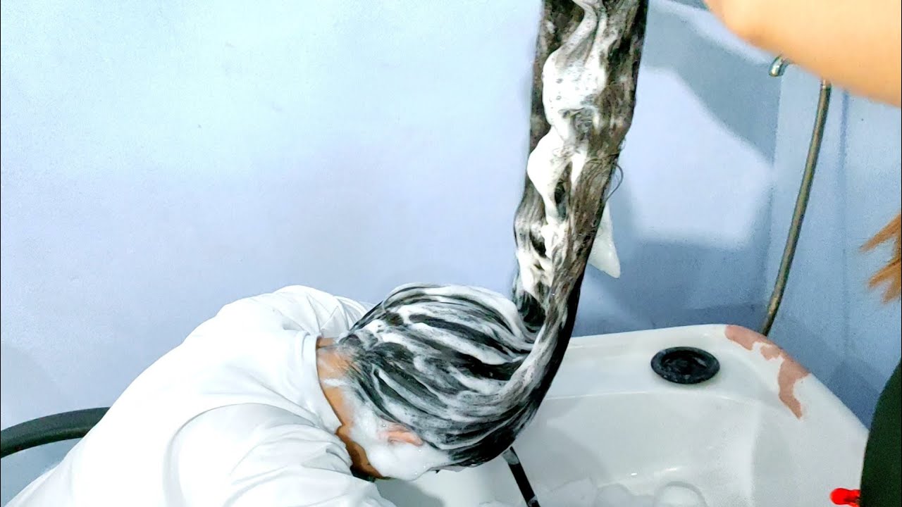 Forward Hairwash #7 (two times shampoo) July 7 2021 REQUESTED VIDEO ...