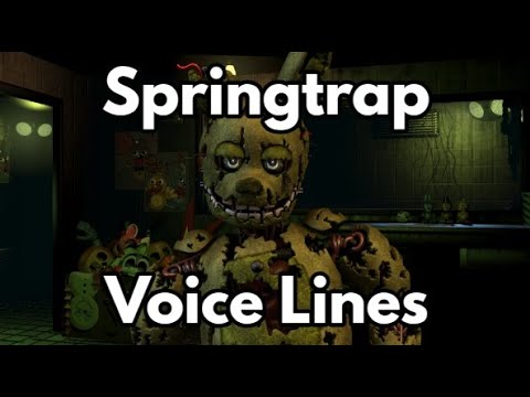Springtrap Voice Lines (Special Delivery) - YouTube