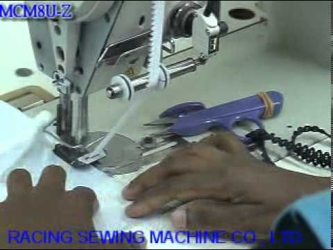 RACING MCM8U-Z COMPUTERIZED TENSION TYPE METERING FOR ZIGZAG - YouTube