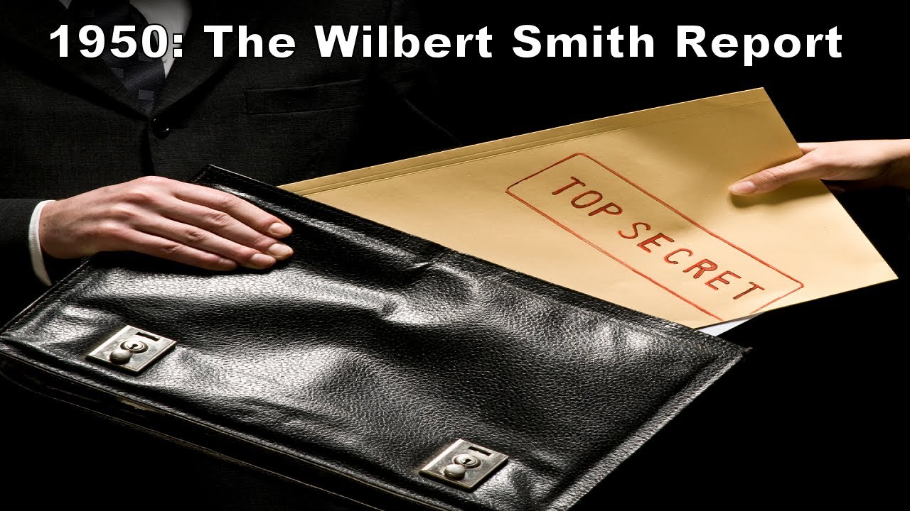 1950: The Wilbert Smith UFO Report - YouTube