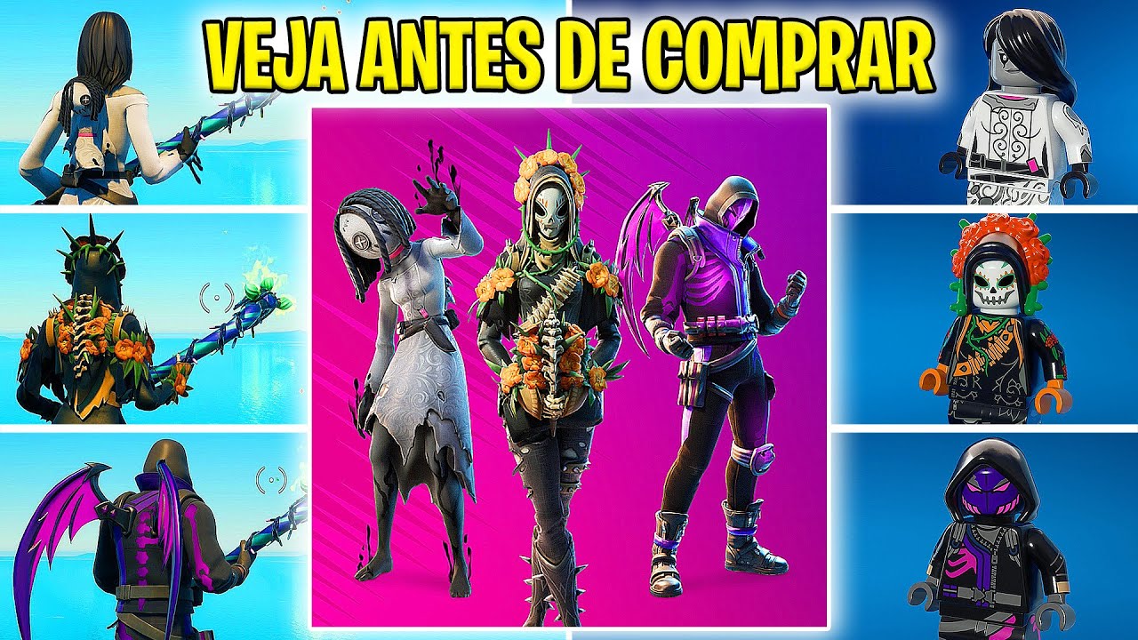 VEJA ANTES DE COMPRAR PACOTE O JUÍZO FINAL (SKIN WILLOW, CATRINA E LUZ ...