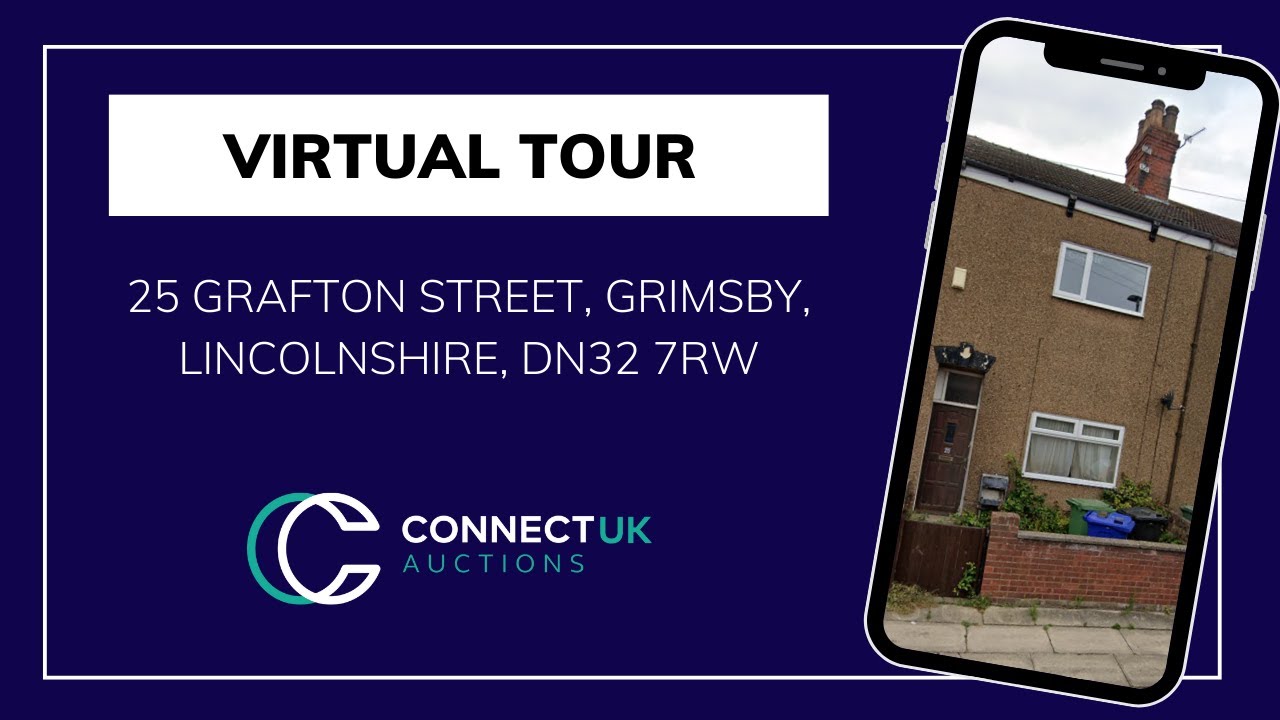 Virtual Tour - 25 Grafton Street, Grimsby, Lincolnshire, DN32 7RW - YouTube