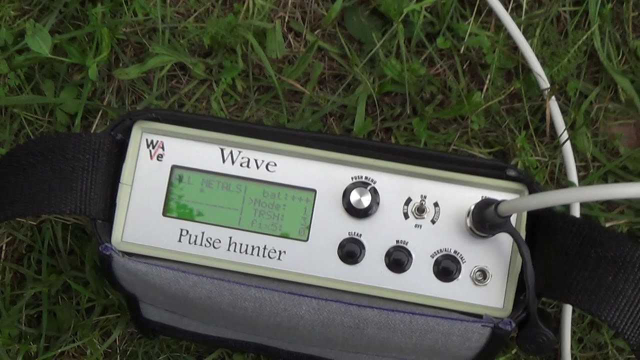 Metal detector Wave Puls Hunter - YouTube