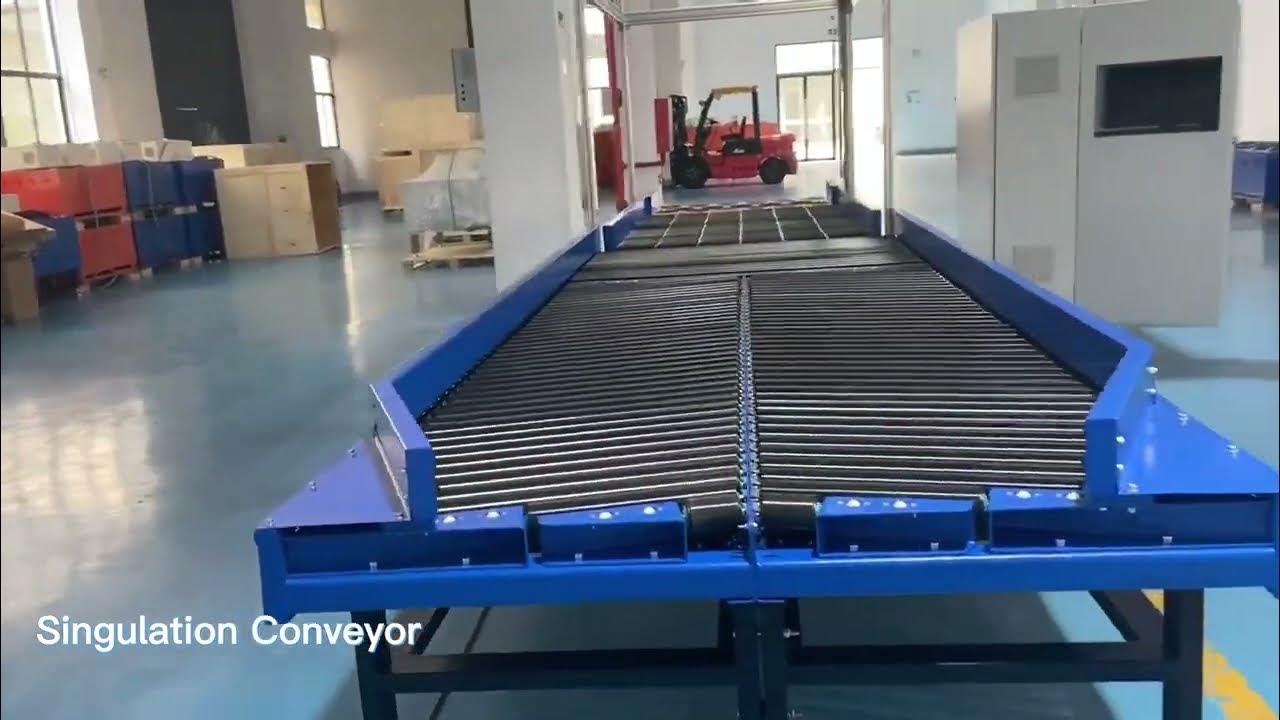Singulation Conveyor - YouTube