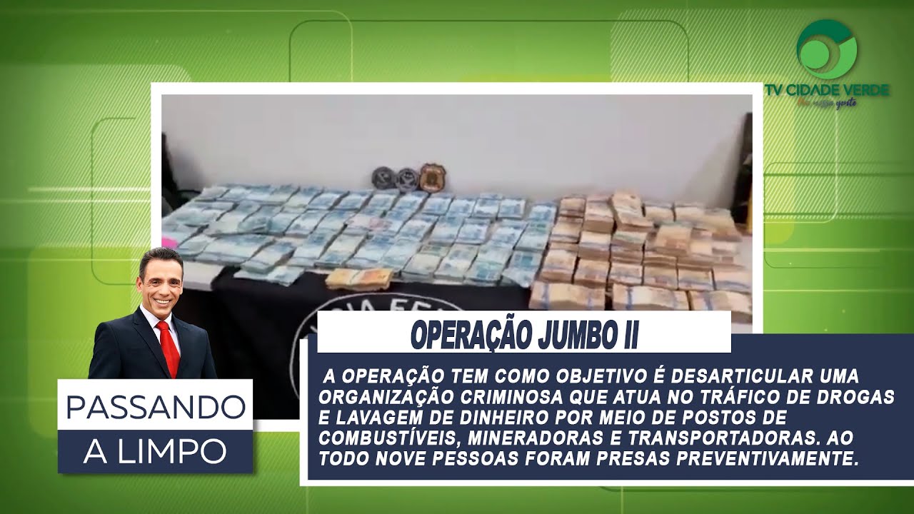 MATÉRIA OPERAÇÃO JUMBO II - 22/09/2022 - YouTube