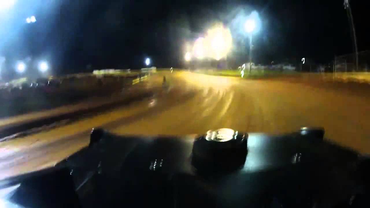 Mike Weeks Qualifying - Dirt Track Racing In Car Cam Gopro Hero2 Hd ...