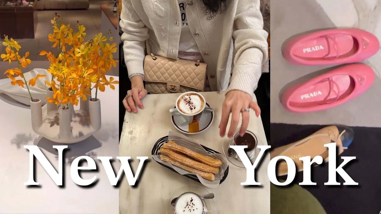 Bakery Cafe Tour, CHANEL Vintage Shop, PRADA shopping in New York - YouTube