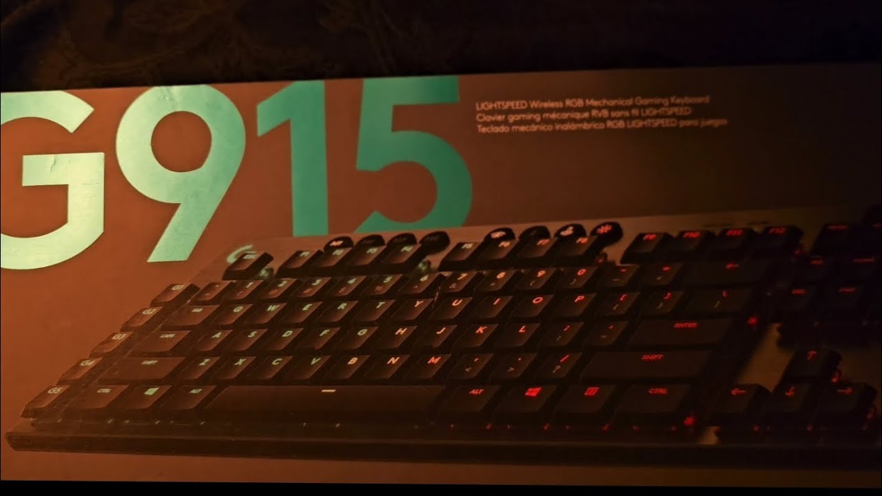 ASMR Logitech Mechanical Keyboard Typing - YouTube