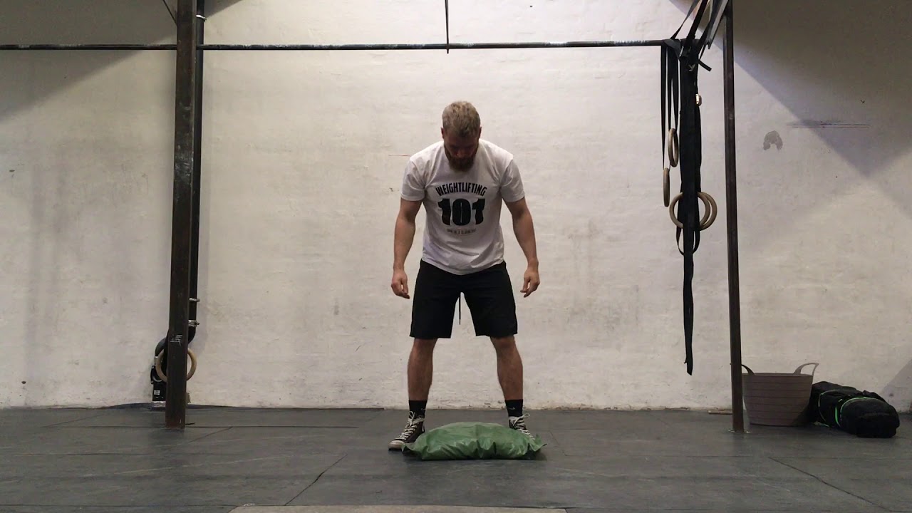 Sandbag Ground-to-Overhead - YouTube