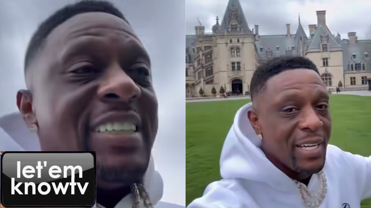 Boosie All Joyful After Touring The Biltmore Estate But His Fans Claim ...