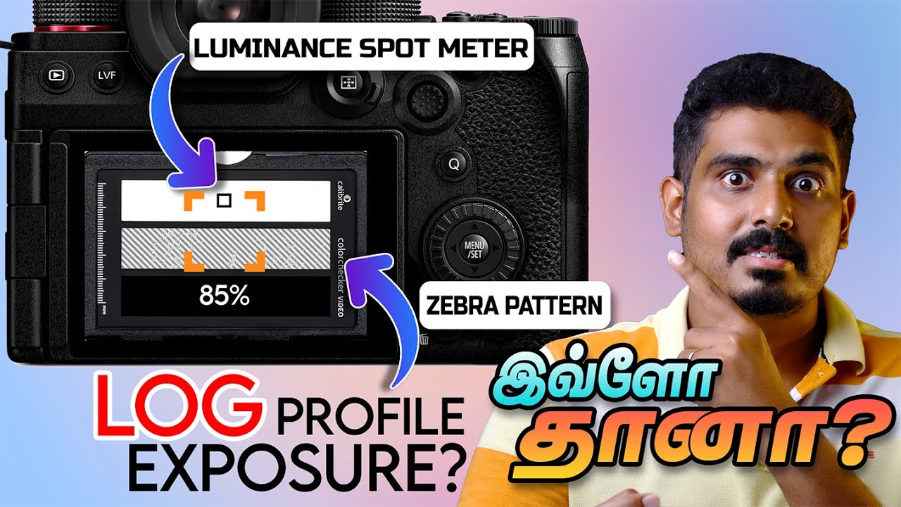 How to Expose LOG video Profile Correctly? SIMPLE method with LUMIX V ...